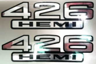 426 Hemi Vinyl Decal Sticker | ANYStickerUWant.com