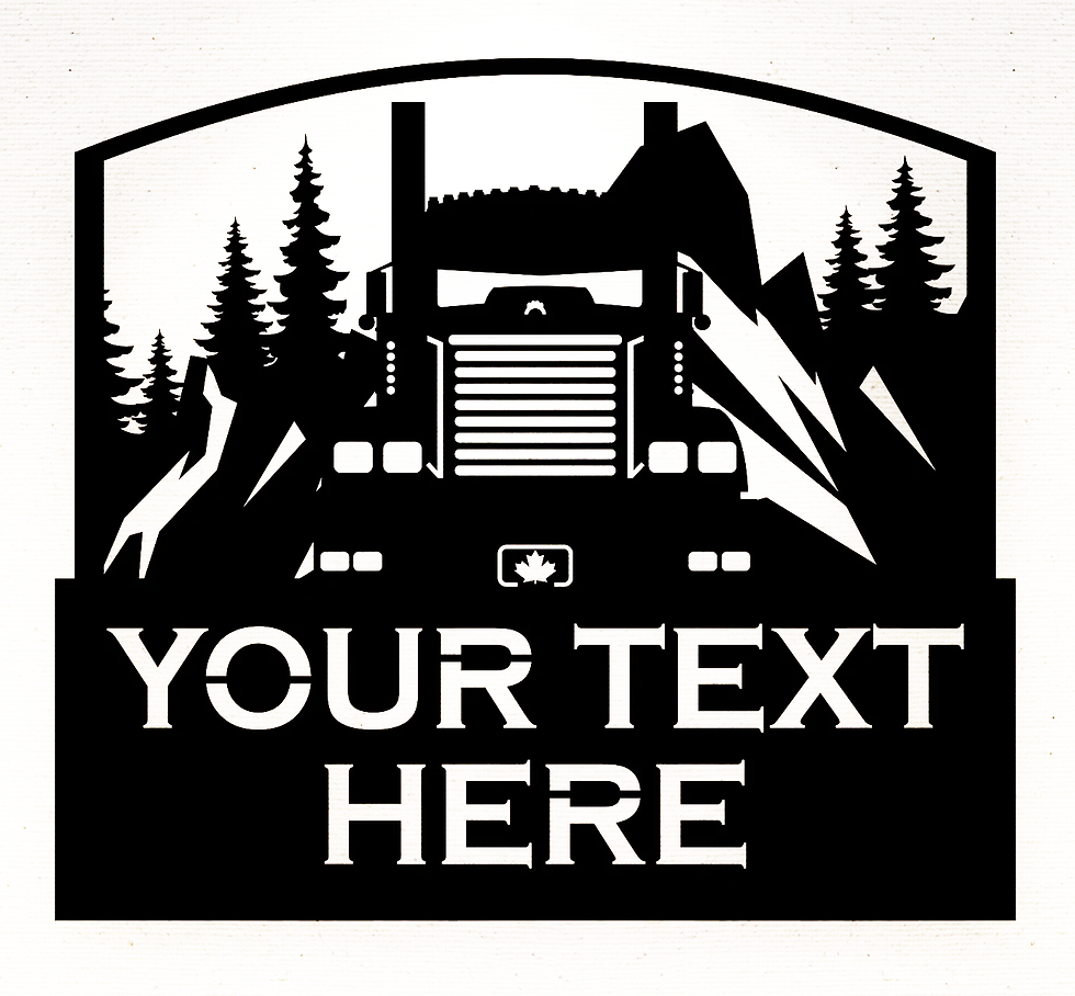 KW Custom Kenworth Trucker Trucking Decal Sticker (add text ...