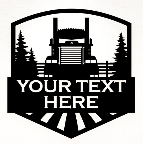 KW Custom Kenworth Log Hauler Trucker Trucking Decal Sticker 2 (add ...