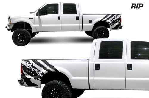 Ford F150 F250 F350 Splash Truck Bed Decal Sticker 168 ...