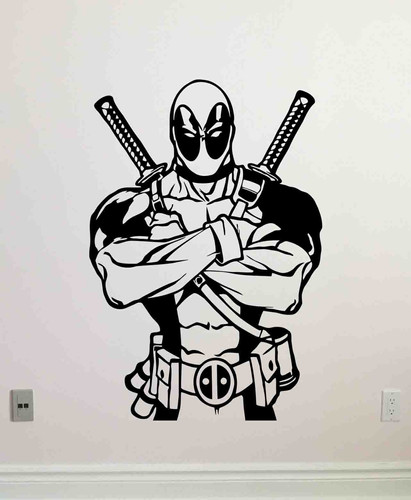 Deadpool Wall or Window Sticker Decal 1 | ANYStickerUWant.com