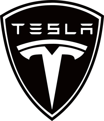 Tesla Logo Emblem Vinyl Decal Sticker | ANYStickerUWant.com