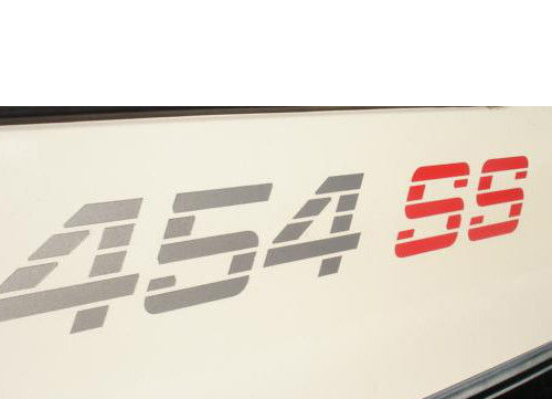 Chevy Chevrolet 454 SS Vinyl Decal Sticker 61 | ANYStickerUWant.com