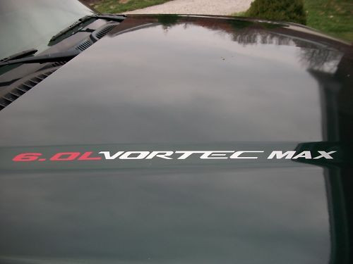 6.0L Vortec Max Performance Vinyl Decal Sticker 56 | ANYStickerUWant.com