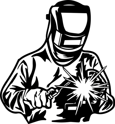 Custom Welder Decal Sticker (add text) | ANYStickerUWant.com