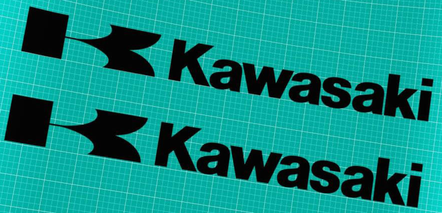 Kawasaki Vinyl Decal Sticker 202 | ANYStickerUWant.com