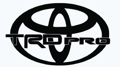 Toyota TRD PRO Decal Sticker | ANYStickerUWant.com