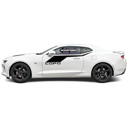 Chevy Chevrolet Camaro Copo Side Vinyl Decal Sticker | ANYStickerUWant.com