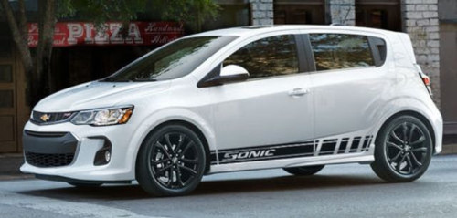 Chevy Chevrolet Sonic Racing Rocker Stripe Vinyl Decal Sticker 51 ...