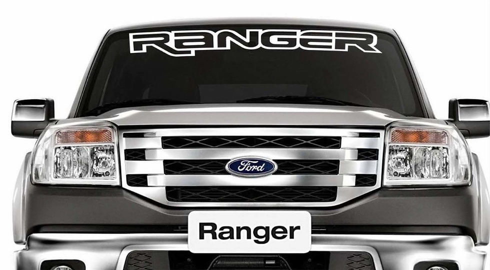 Ford Ranger Windshield Vinyl Decal Sticker | ANYStickerUWant.com