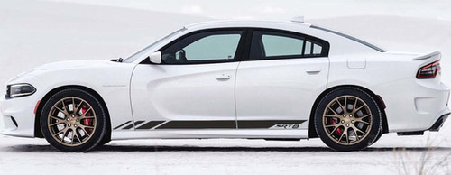 Dodge Challenger Charger SRT8 Rocker Panel Stripes Vinyl Decal Sticker ...