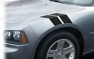Dodge Challenger Charger Hash Mark Stripes Vinyl Decal Stickers 61 ...