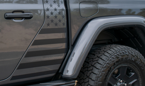 Jeep Gladiator American Flag Door Jam Decal Sticker 102 ...