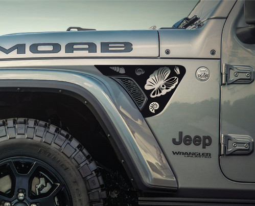 Beach Ocean Sea Shells Jeep Decal Wrangler JL/Jeep Gladiator JT 2018 ...