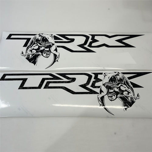 T-Rex Eating Raptor Dodge ram TRX Vinyl Decal Sticker 169 ...