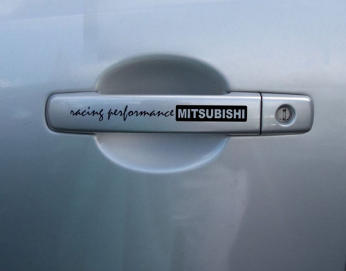 Racing Performance Mitsubishi Vinyl Decal Sticker 211 | ANYStickerUWant.com
