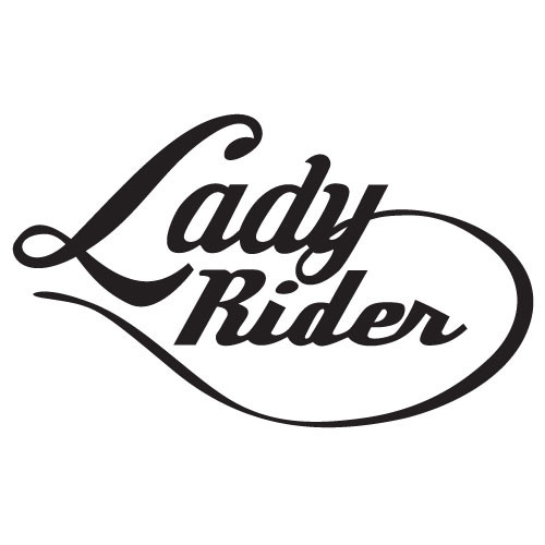 Badass Lady Rider Decal Sticker | ANYStickerUWant.com