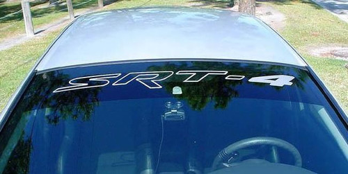 Dodge Challenger SRT-4 Windshield Decal Sticker 155 | ANYStickerUWant.com