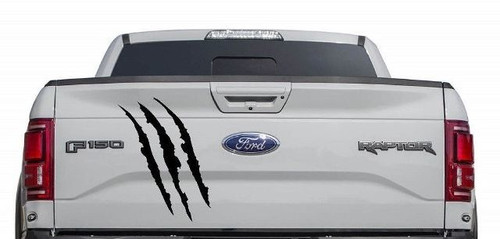 Ford Raptor Claw Ripping Decal Sticker 25 | ANYStickerUWant.com