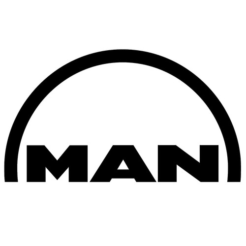 MAN Logo Vinyl Decal Sticker | ANYStickerUWant.com