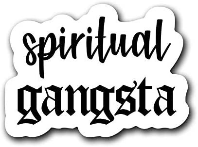 Spiritual Gangsta Decal Sticker | ANYStickerUWant.com