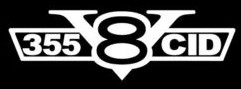 355 V8 CID Decal Sticker Emblem | ANYStickerUWant.com