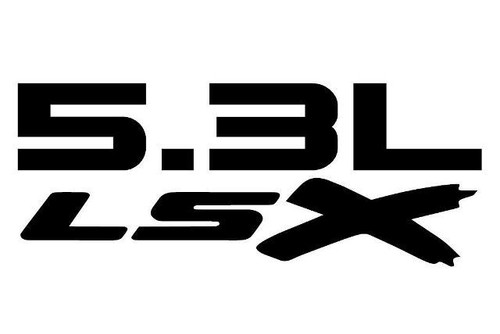 5.3L LSX Vinyl Decal Sticker | ANYStickerUWant.com