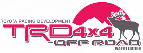 TRD 4x4 Elk Hunter Edition Decal Sticker | ANYStickerUWant.com