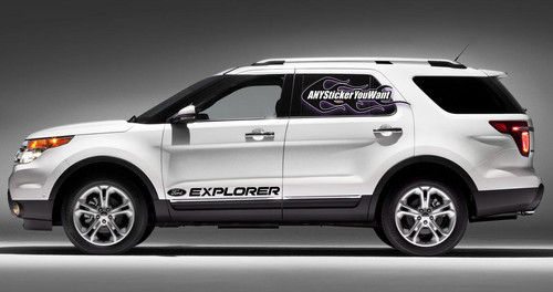Ford Explorer Vinyl Decal Sticker | ANYStickerUWant.com