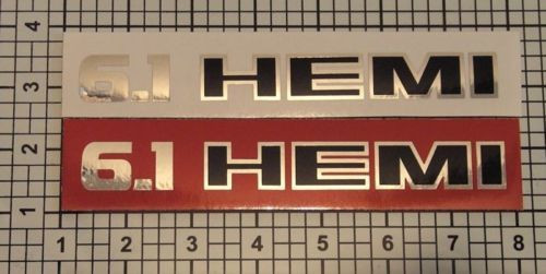 6.1 Hemi Vinyl Decal Sticker | ANYStickerUWant.com