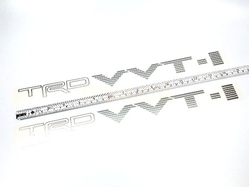 TRD VVT-I Vinyl Decal Sticker | ANYStickerUWant.com