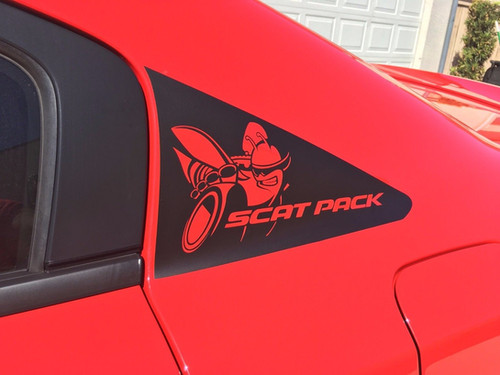 Dodge Challenger Charger Scat Pack Pillar Vinyl Decal Stickers 70 ...