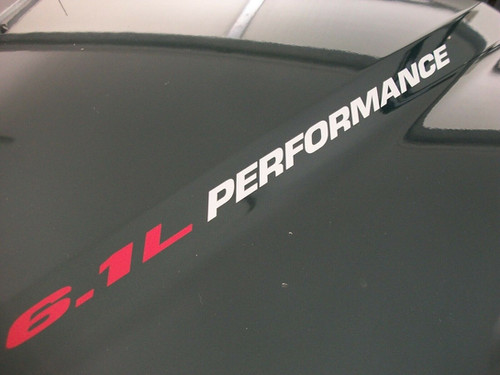 6.1L Performance Vinyl Decal Sticker 55 | ANYStickerUWant.com