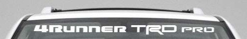 4Runner TRD PRO Window Vinyl Decal Sticker | ANYStickerUWant.com