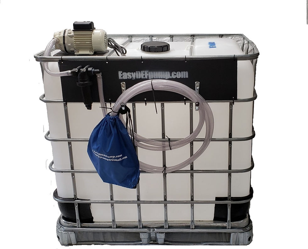 DEF Pumps, EasyDEFpump, DEF tanks, DEF transfer tanks
