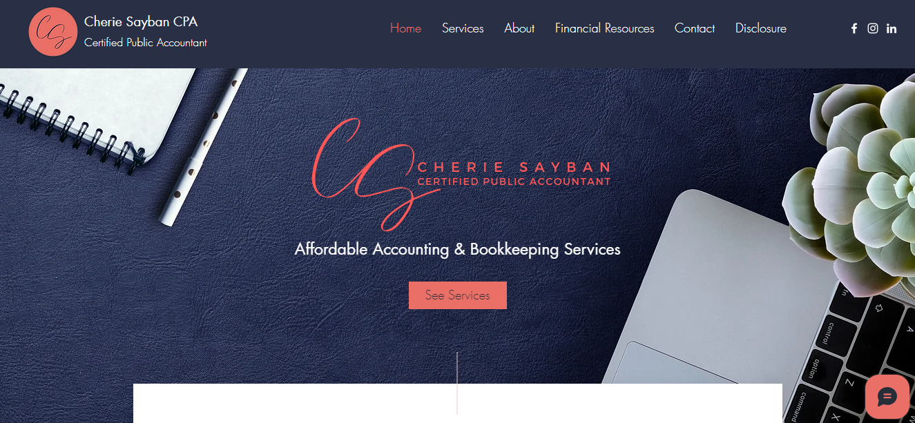 Cherie Sayban CPA | Financial Services | Mableton, Georgia