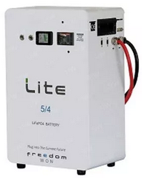 Freedom Won Lite Home 5/4 Lithium LiFePO4 Battery | Invertprof