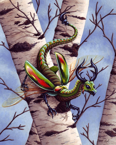 Stag Dragon | tabithaladin