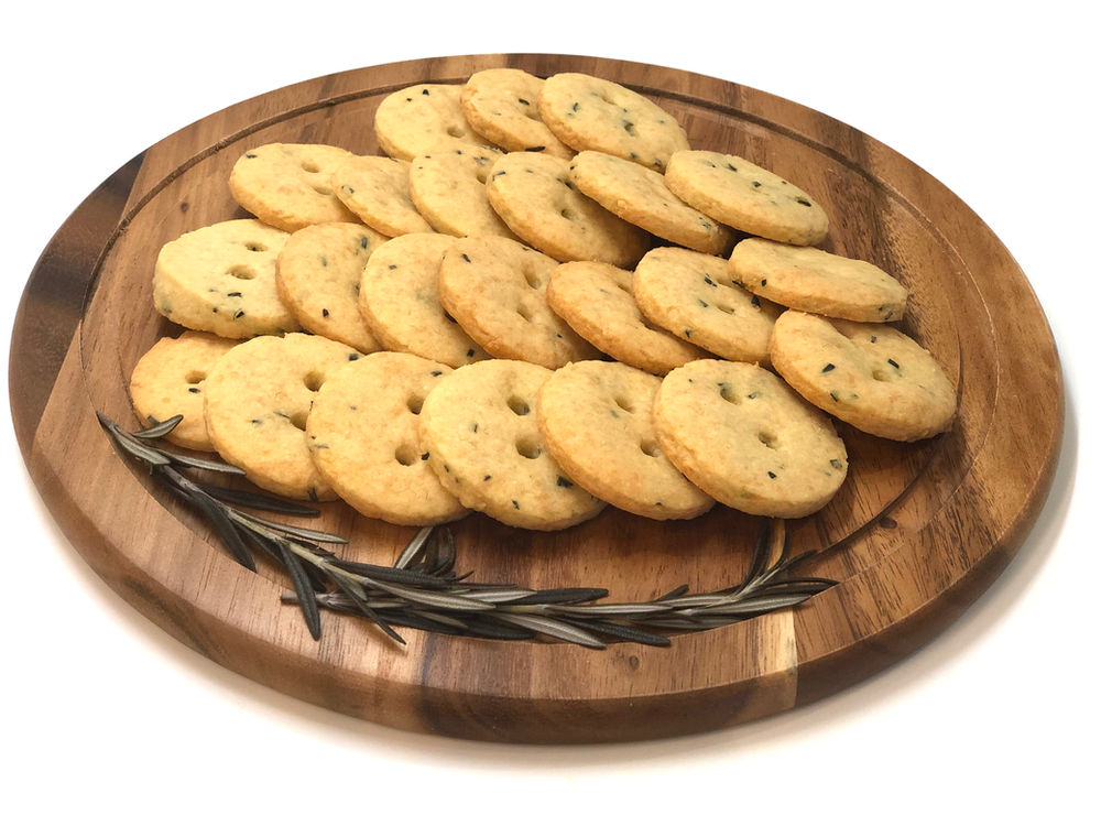 Savory rosemary cookies