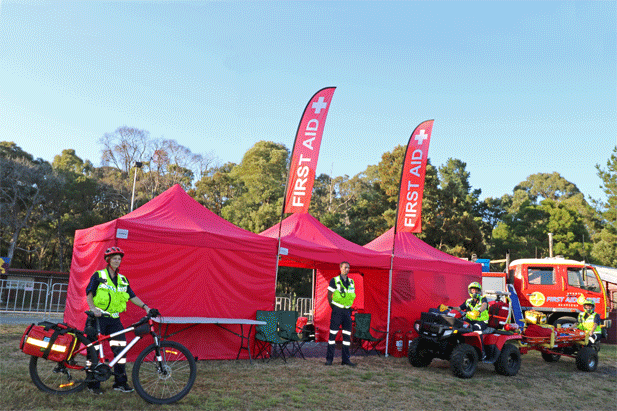 EFAAFS, Event First Aid And Fire Service,