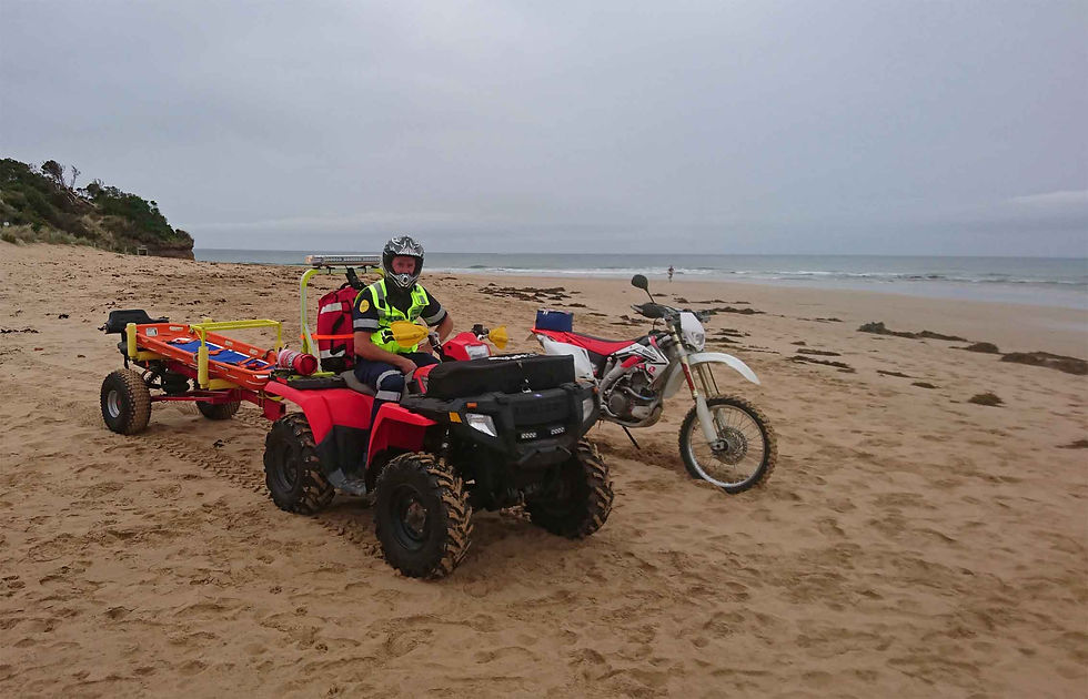 ATV Patient Transporter | Event First Aid And Fire Services