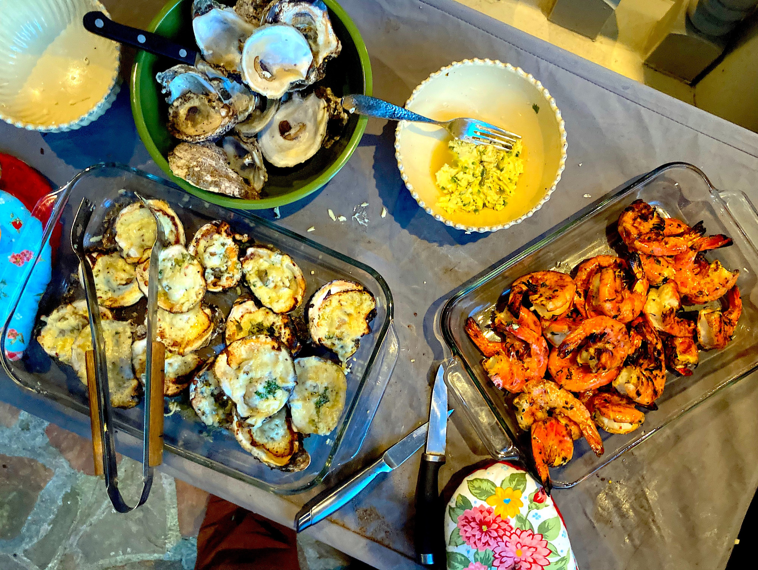 Grilled Fresh Shell-on Gulf Shrimp | lets-go-cooking