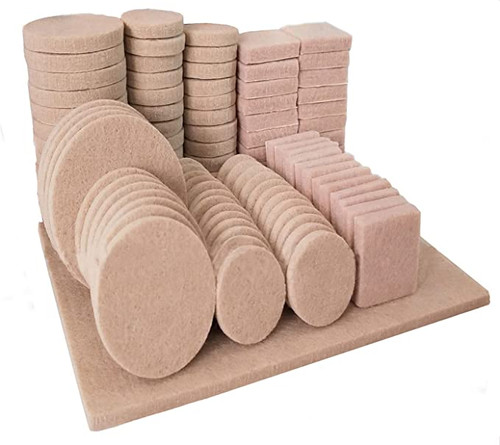 Furniture Pads 240 Pieces, A Large Collection of Felt Pad Furniture ...