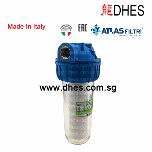 Atlas Filtri 10” Senior Plus 3P BX TS Housing Set With FA 10 BX 25 ...