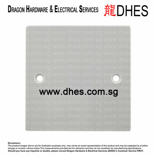 CHW 1 Gang Surface Box Cover Blank | Dragon Hardware & Electrical ...
