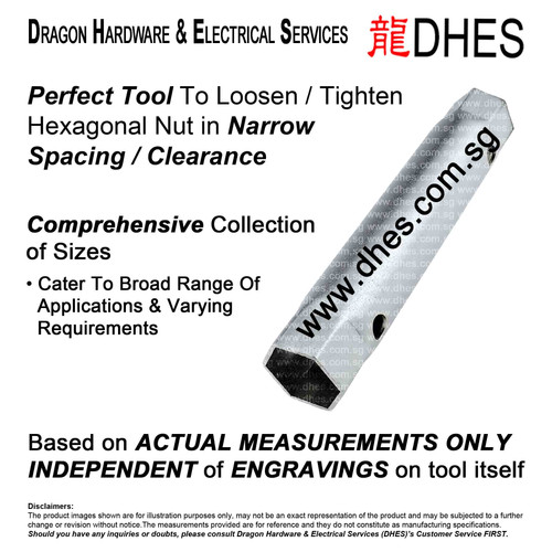 DHES Comprehensive Series Of Tubular Box Spanner Wrench Pipe Spanner ...