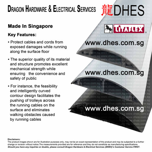 Litaflex (40 x 13)mm Black Professional Easy Install uPVC Carpet ...