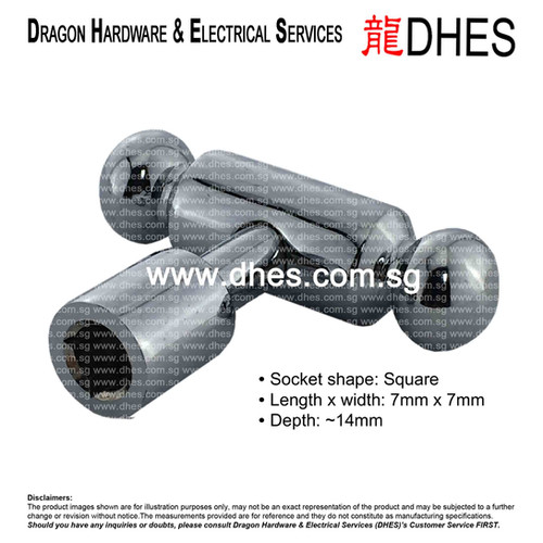 DHES Heavy Duty Chromed Plated Brass Tap Key 258 | Dragon Hardware ...