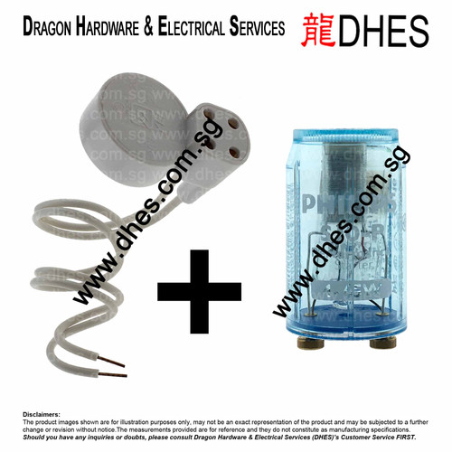 DHES Universal Starter Holder (2A, 250V) Philips Performance Starter ...