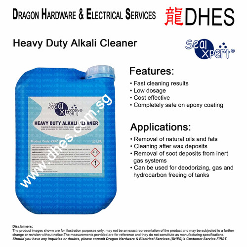 SealXpert Heavy Duty Alkali Cleaner XPAC18 XPAC05 | Dragon Hardware ...